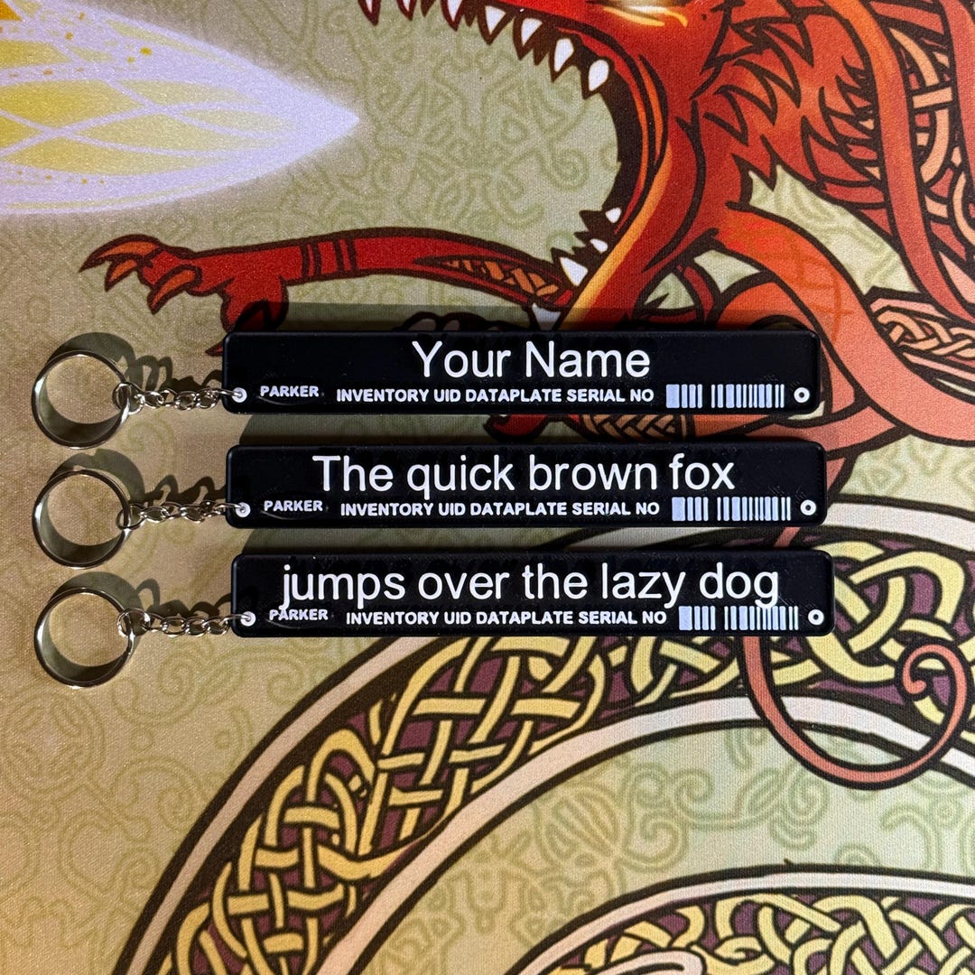 Counter Strike Custom Name Tag Keychain – Counter-strike Nameplate ...
