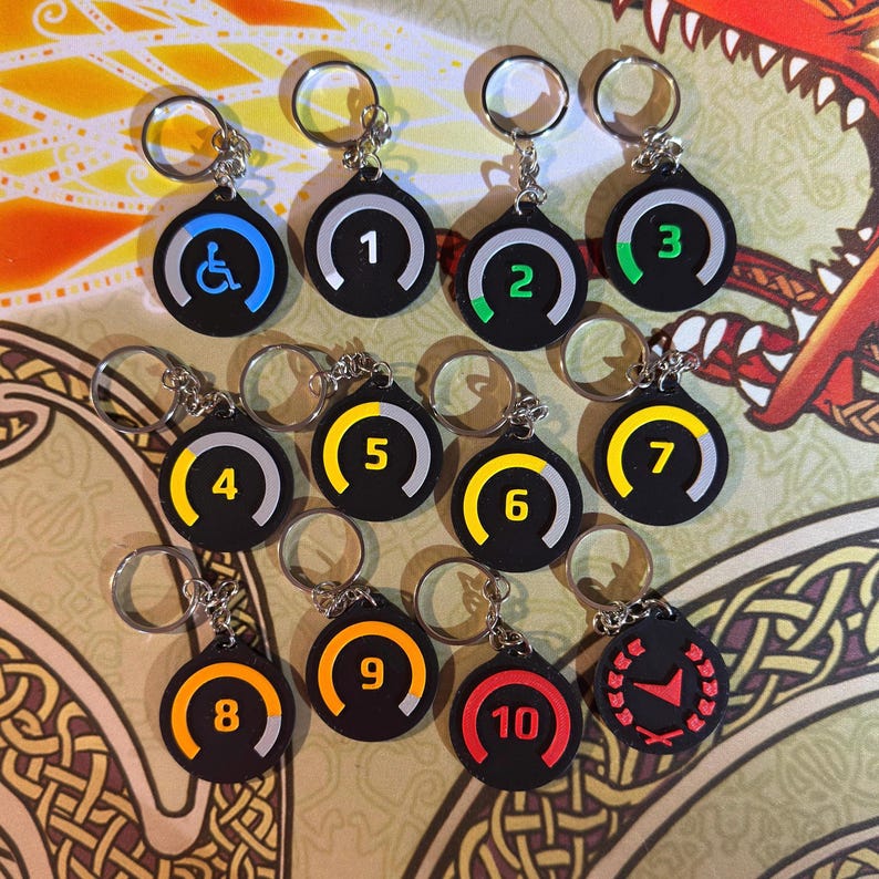 Counter Strike Faceit Rank Keychain - Levels 1–10 + Challenger | 3 ...
