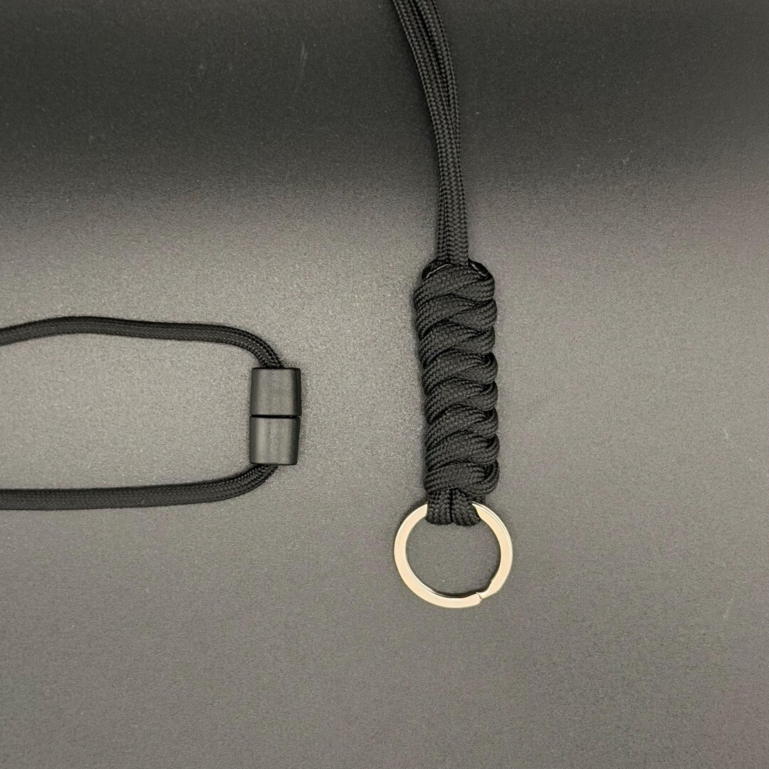 Breakaway Paracord Neck Lanyard | Snake Knot With Split Ring | Custom ...