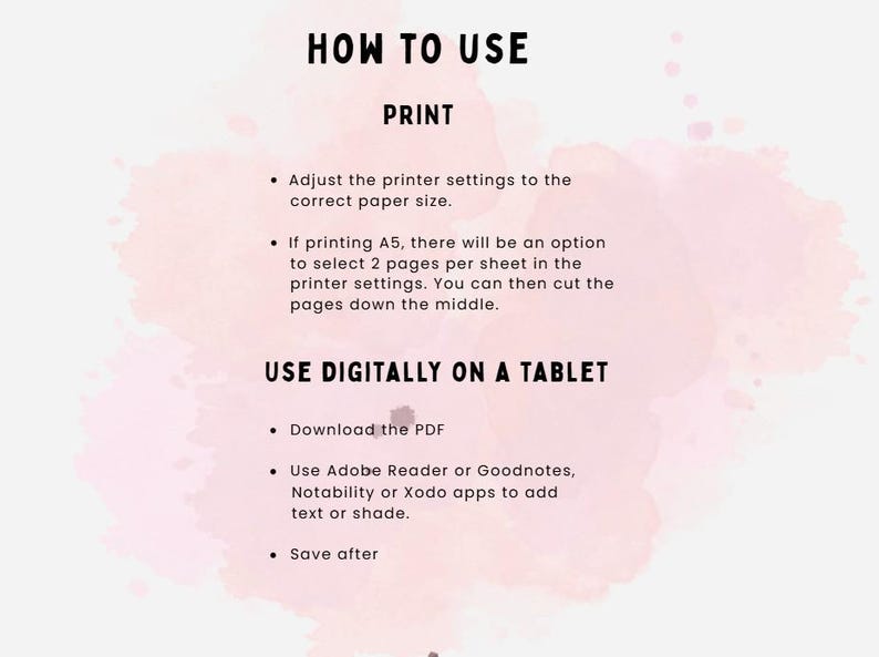 Reading Log Template PDF | Reading Journal Pages | Book Tracker ...