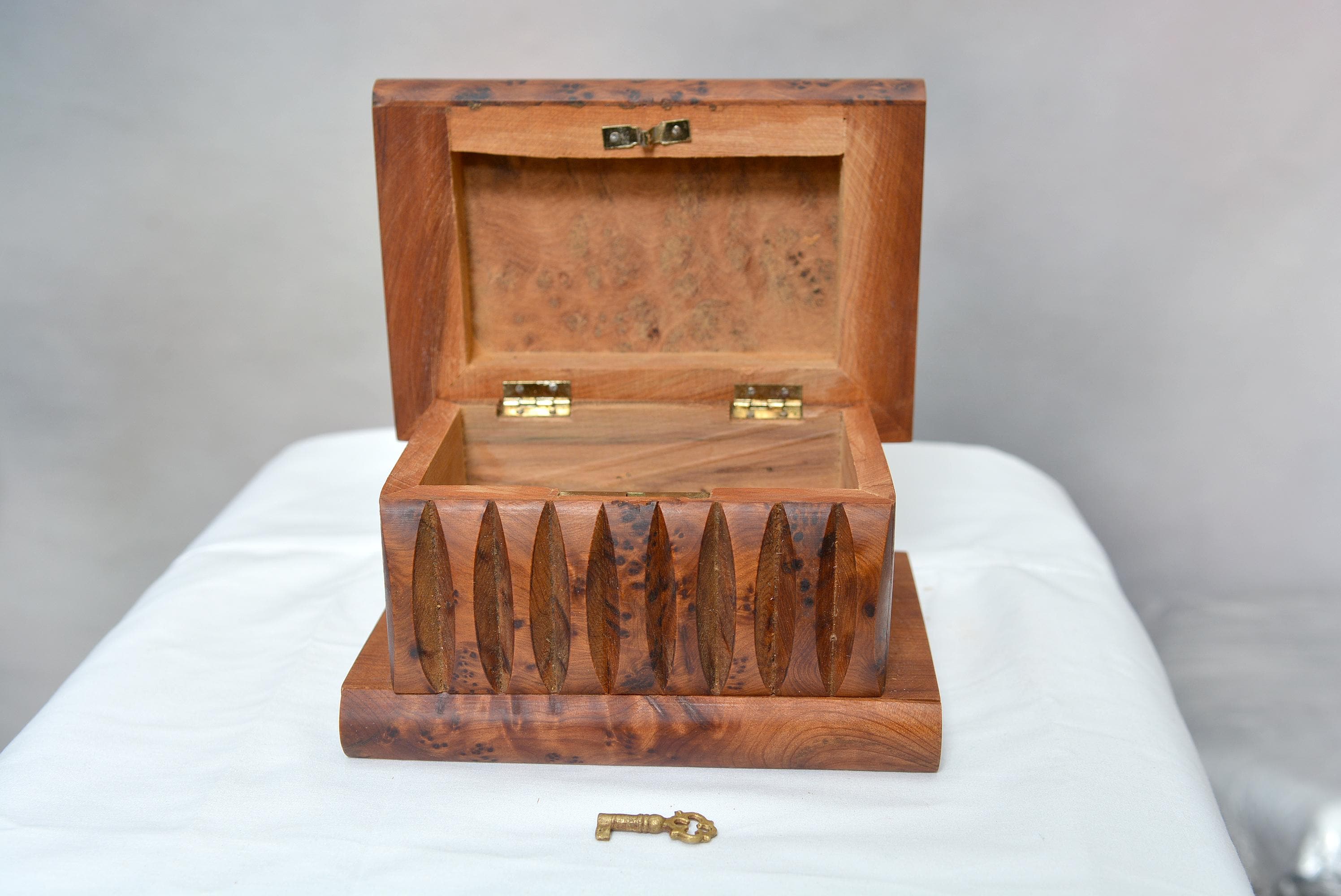 Handmade Wooden Secret Box With Hidden Key – Puzzle Chest & Jewelry ...
