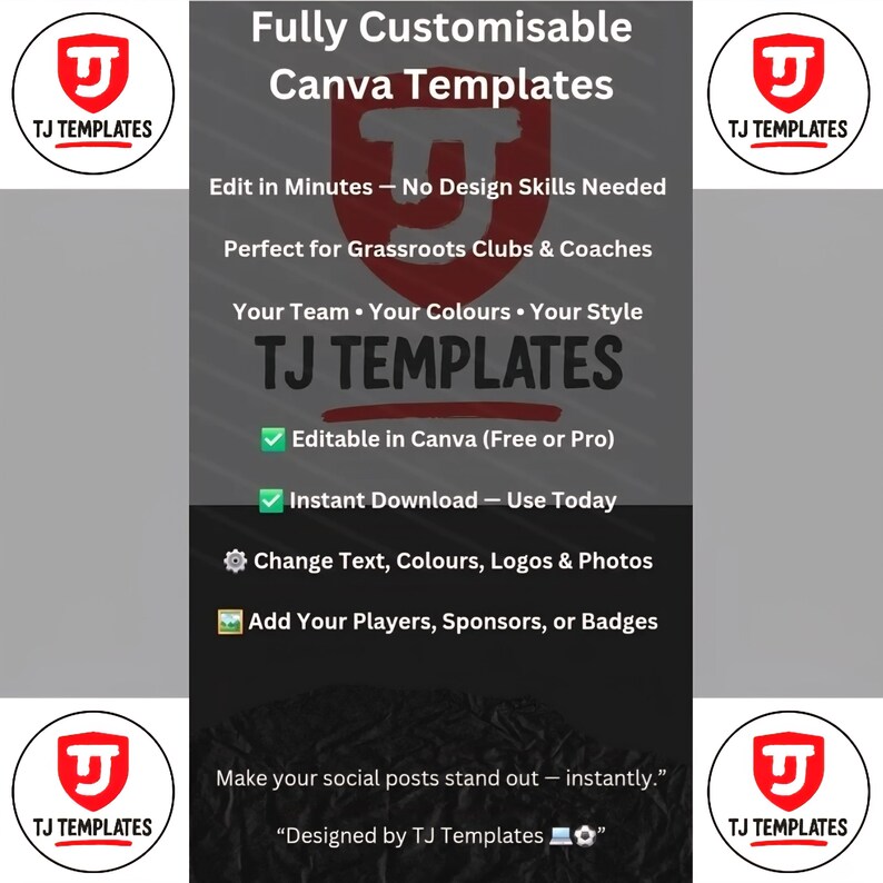 Match Report Canva Template | Social Media Post (digital Download) - Etsy