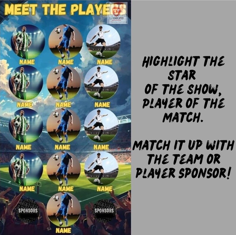 Match Report Canva Template | Social Media Post (digital Download) - Etsy