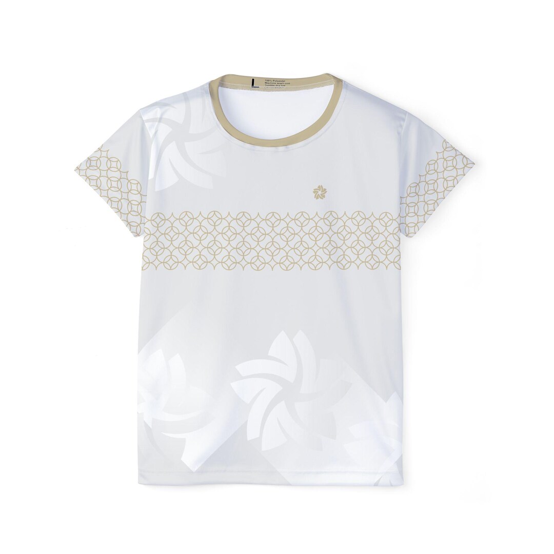 HALU Women's Sports Jersey [HALU01-WJ] Yuki White | Performance ...