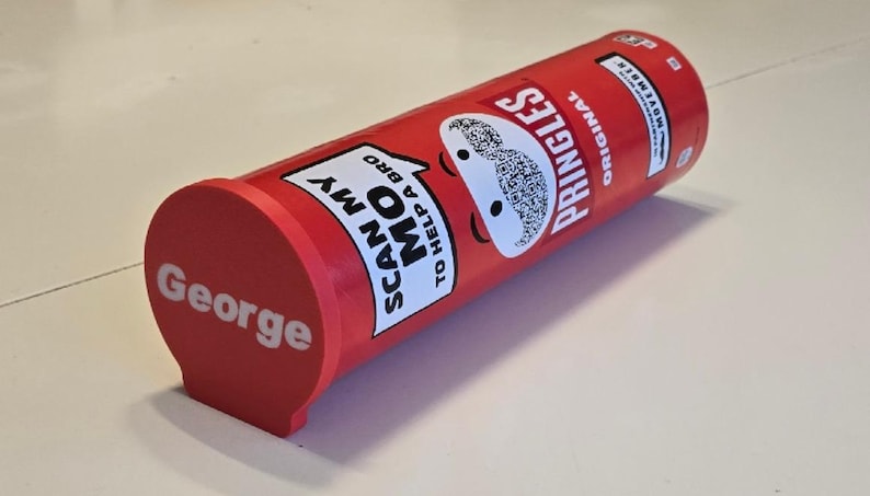 Pringles Can Slider - Personalised - Etsy