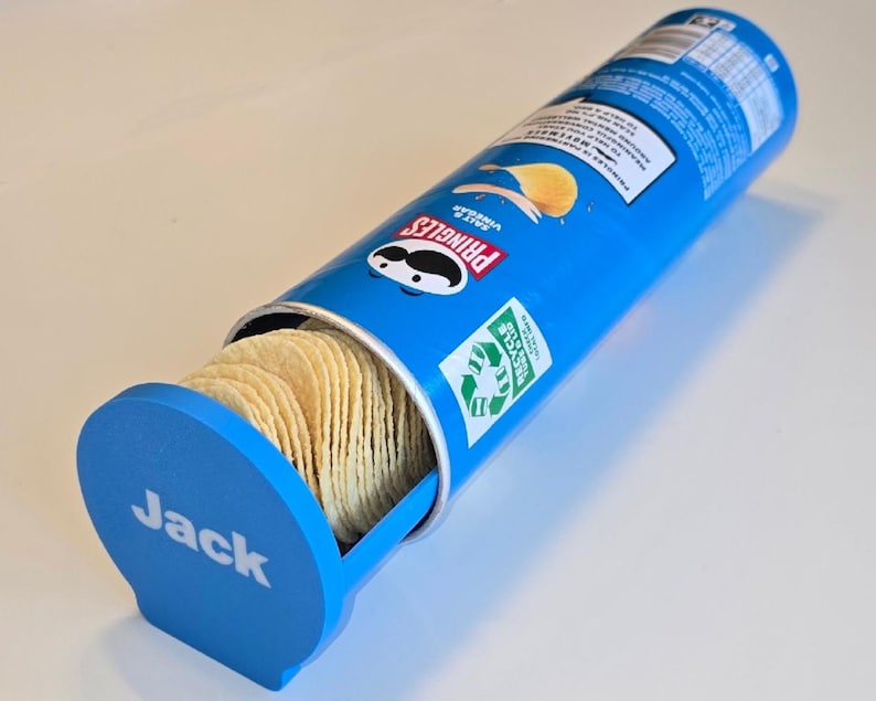 Pringles Can Slider - Personalised - Etsy