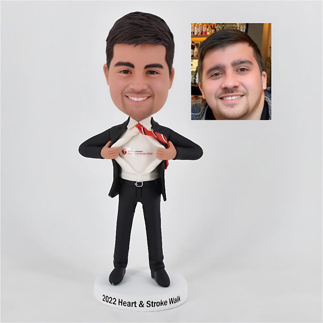 Custom Bobblehead Doll - Superhero Suit Transformation | Personalized ...