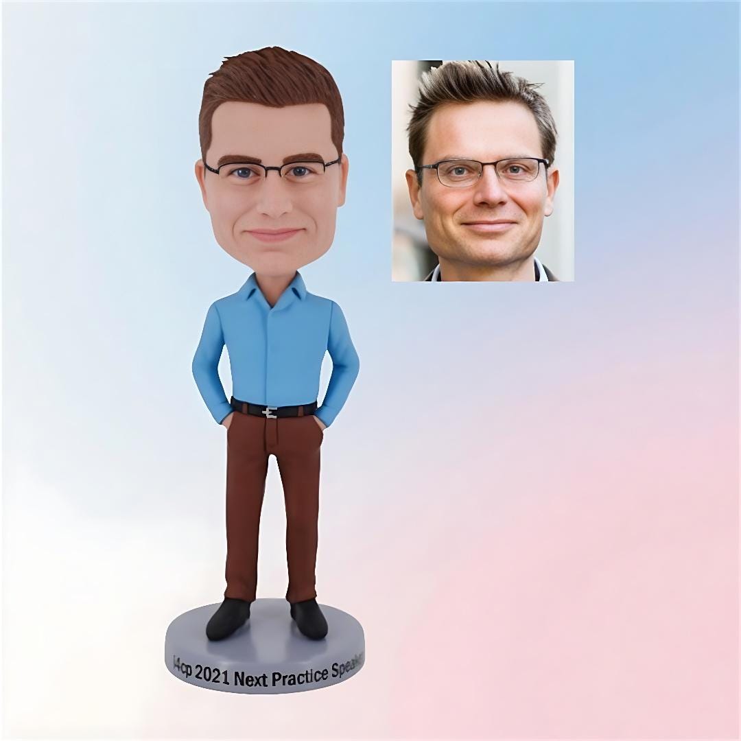 Custom Professional Speaker Bobblehead - Personalized Business Bobble ...