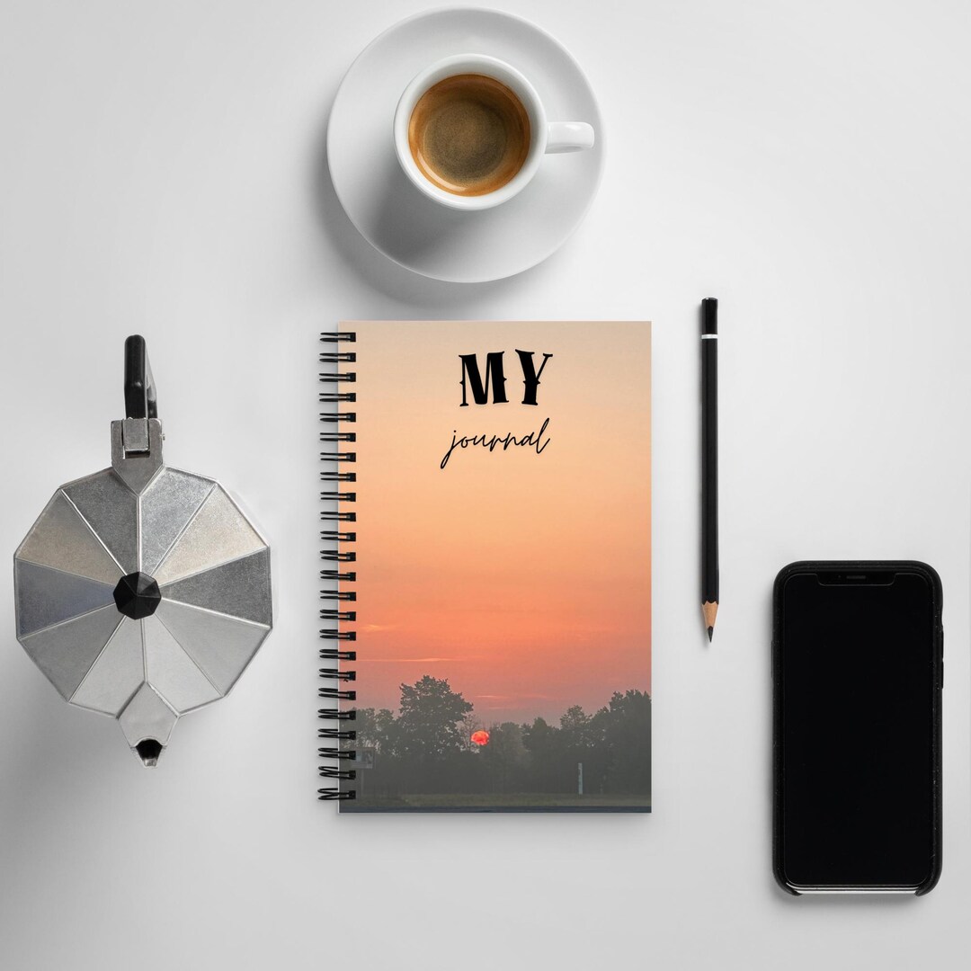 Dotted Page Spiral Notebook - Soft-touch Cover - Etsy
