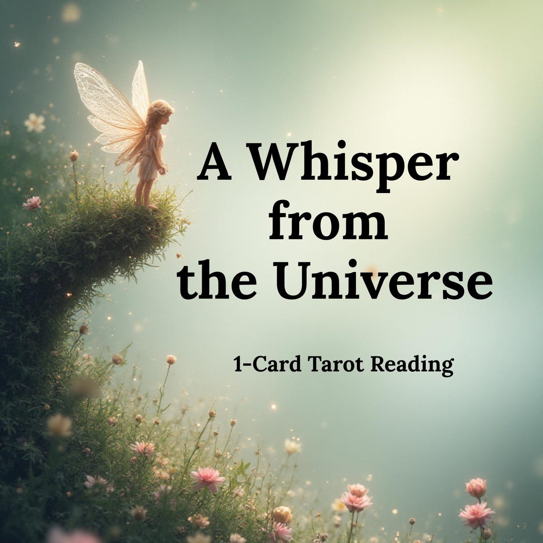 A Whisper From Within ～1-card Tarot Reading～ - Etsy