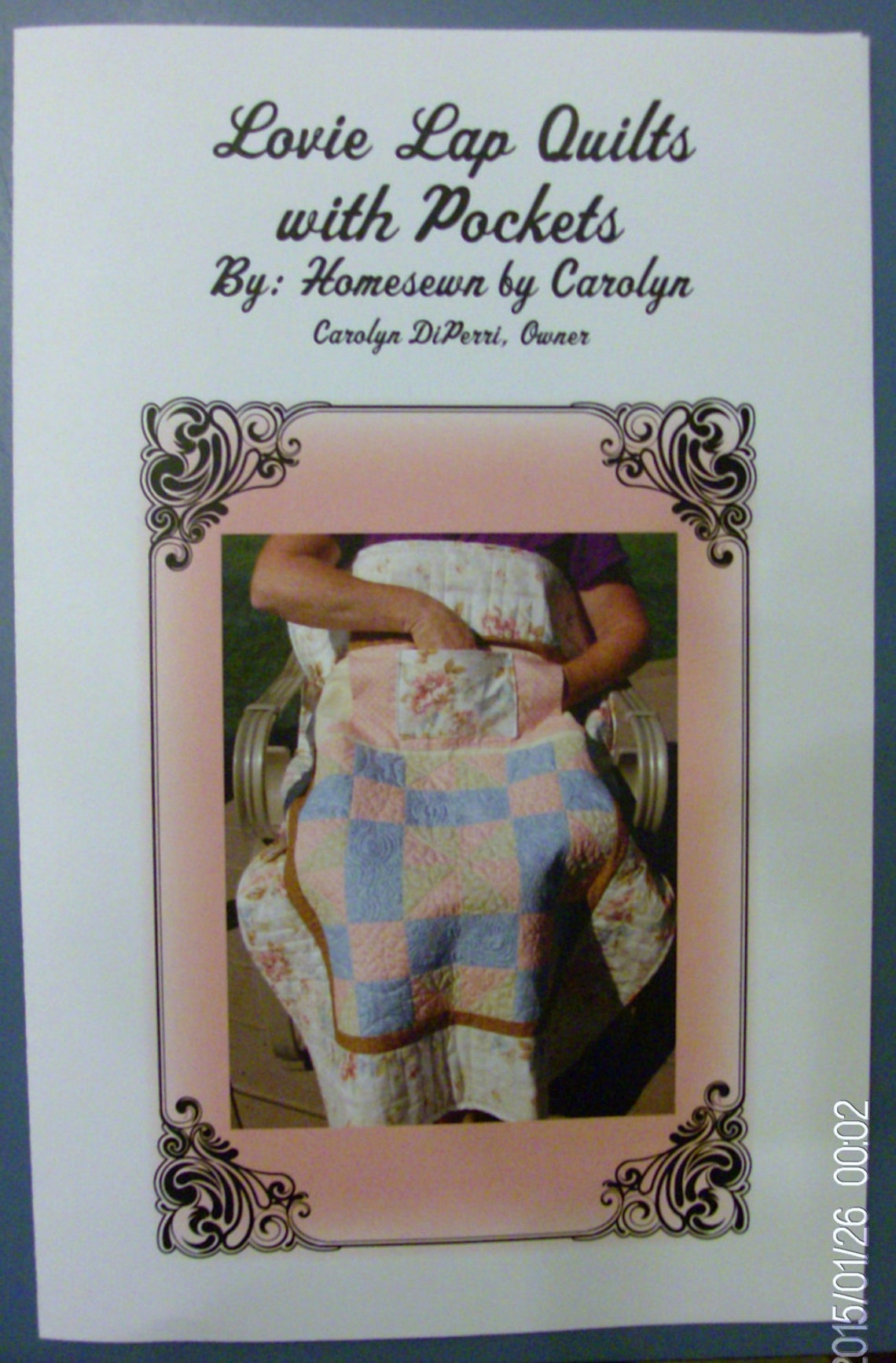 Lovie Lap Quilt Pattern With Pockets - Etsy Canada