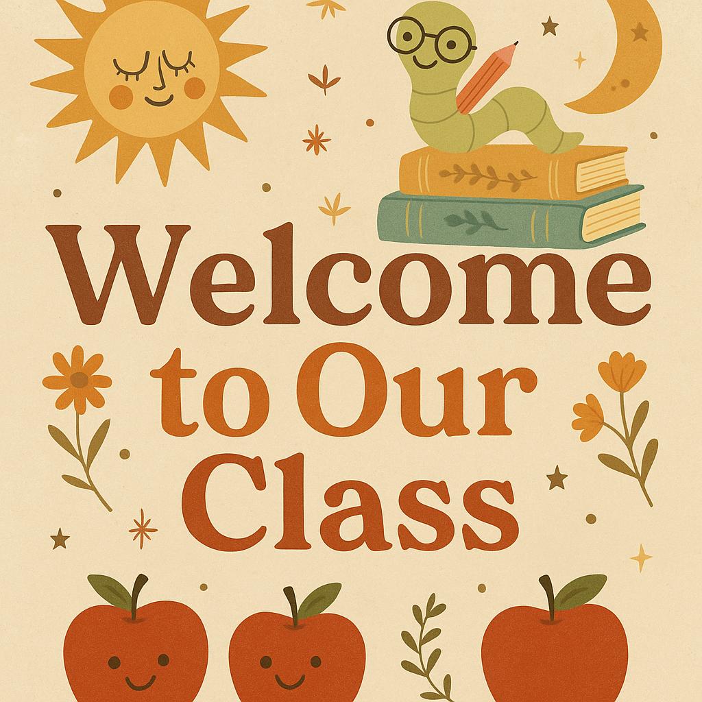 Welcome to Our Class Printable Poster | 11x14” Classroom Decor | Back ...