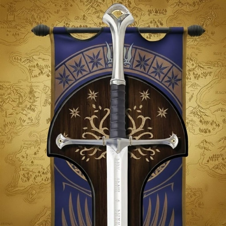 Handmade Medieval Fantasy Sword | Newly Forged Steel Replica | King’s ...