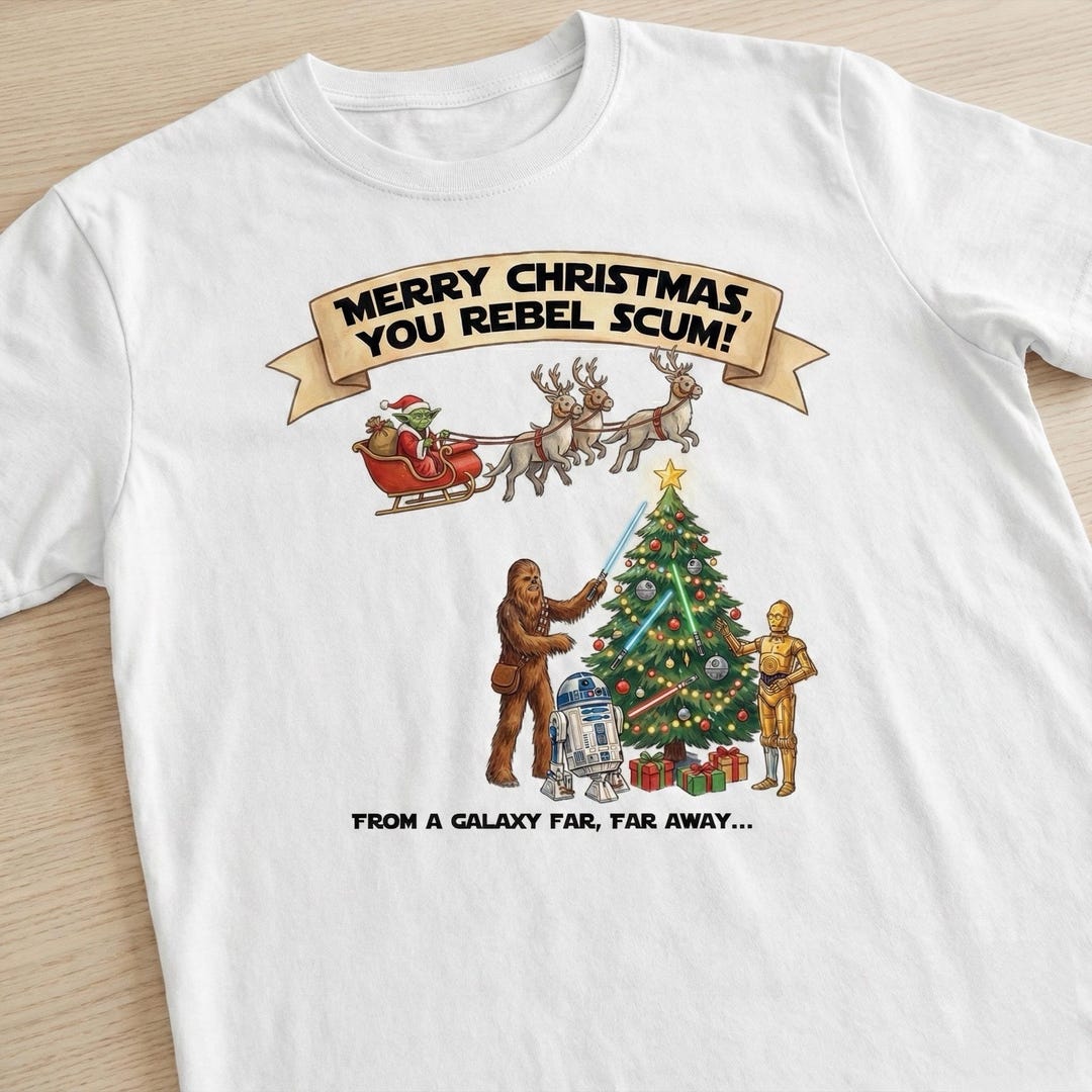 Star Wars Christmas Art | You Rebel Scum Holiday Print (digital ...