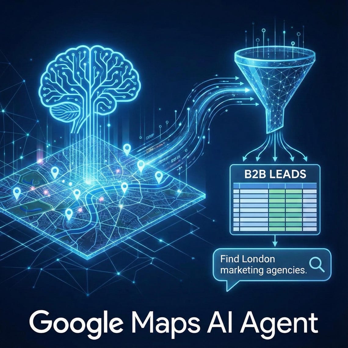 Google Maps AI Lead Generator • Business Data Scraper - Etsy