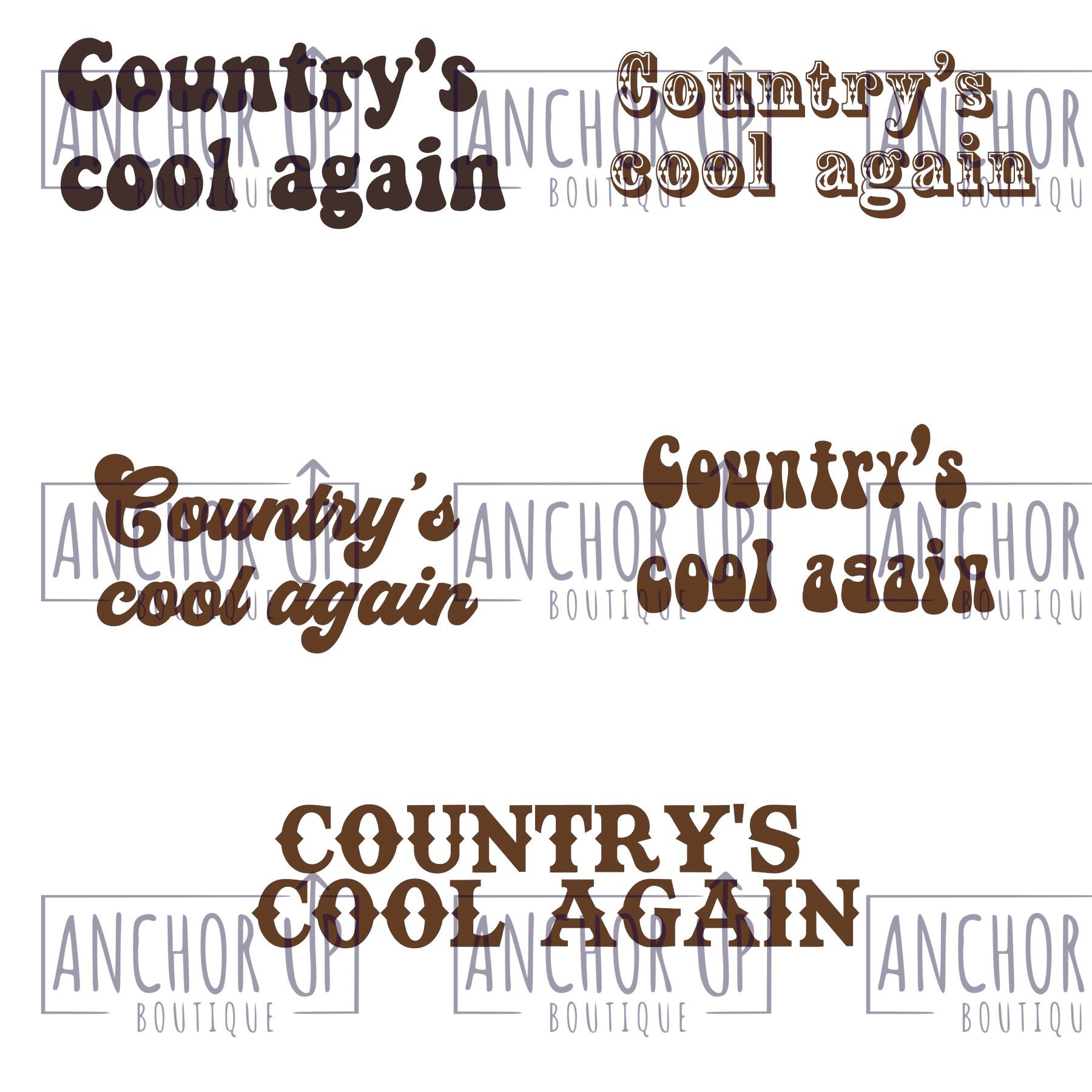 Country's Cool Again PACK SVG - Etsy