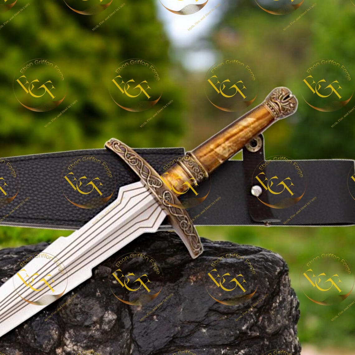 Loki Flame Sword Replica – Stainless Steel Marvel Cosplay Prop (40cm ...
