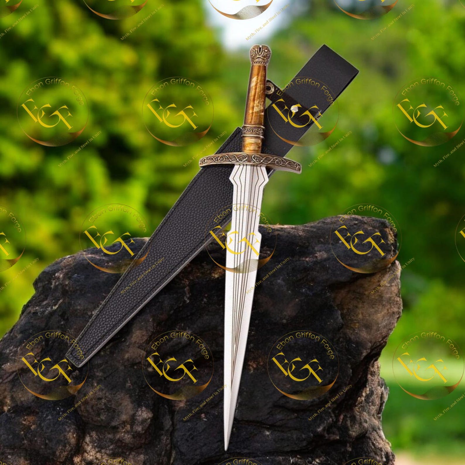 Loki Flame Sword Replica – Stainless Steel Marvel Cosplay Prop (40cm ...