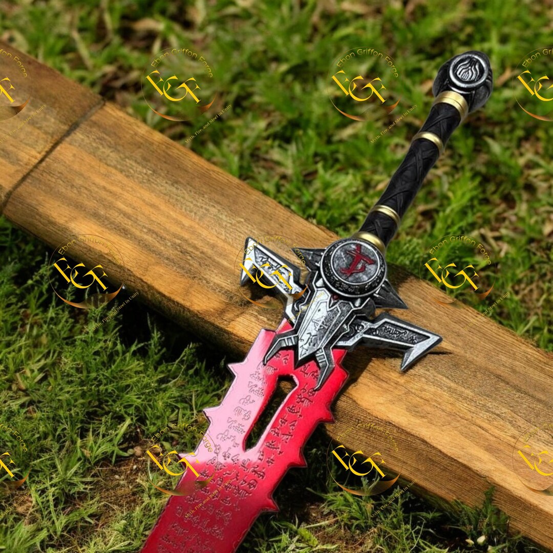 Handmade Doom Eternal Crucible Replica – Metal Cosplay Sword, Gamer ...