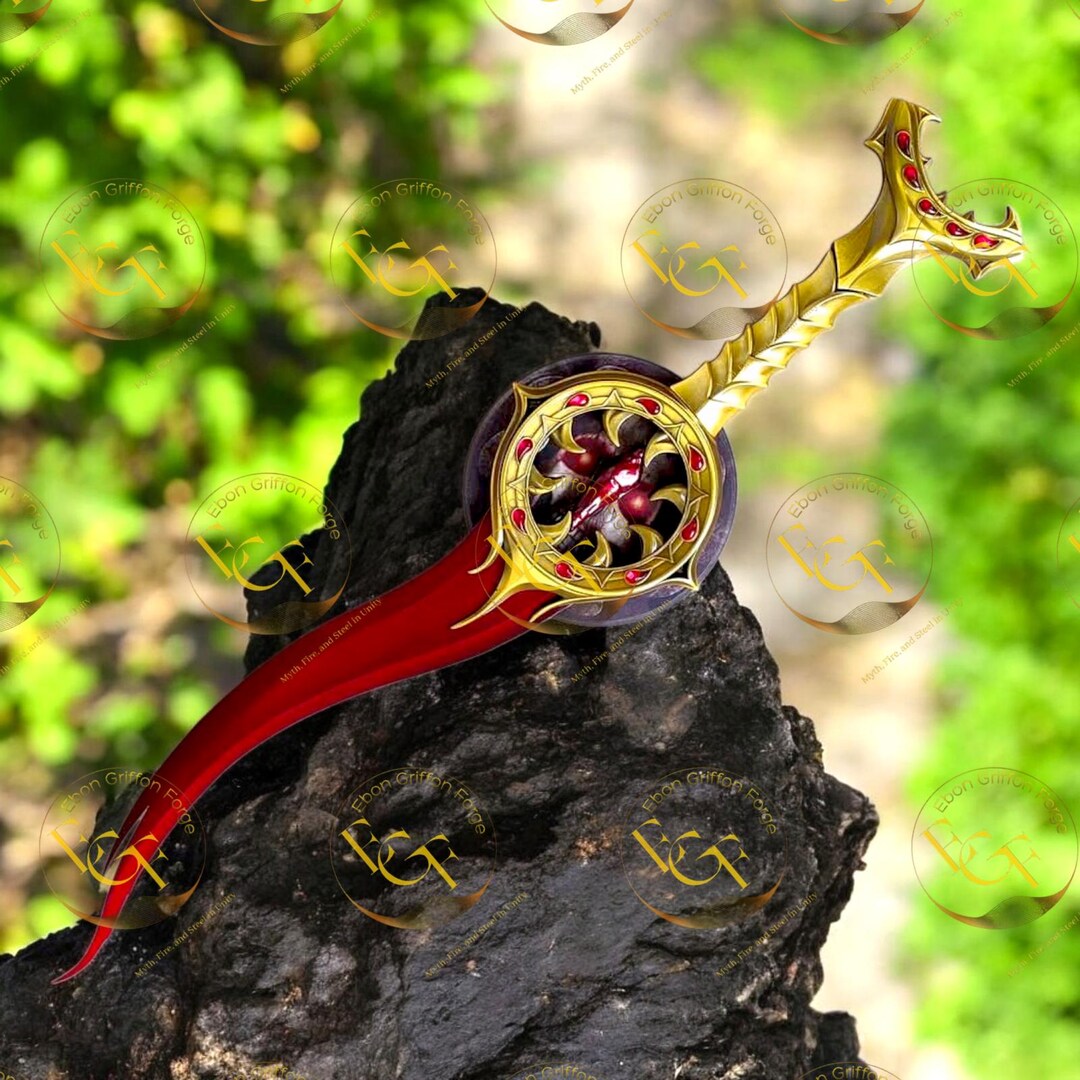 Orin’s Bloodthirst Dagger Replica – Life-size Full Metal Baldur’s Gate ...