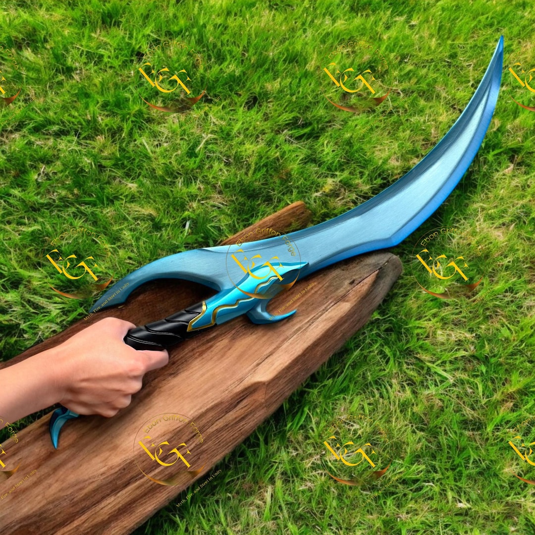 Baruka’s Dagger Metal Replica | Solo Leveling Cosplay Display | Sung ...