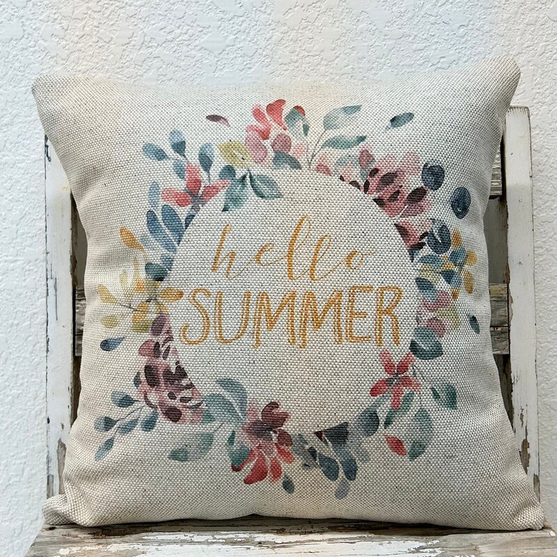 Summer Pillow - Etsy