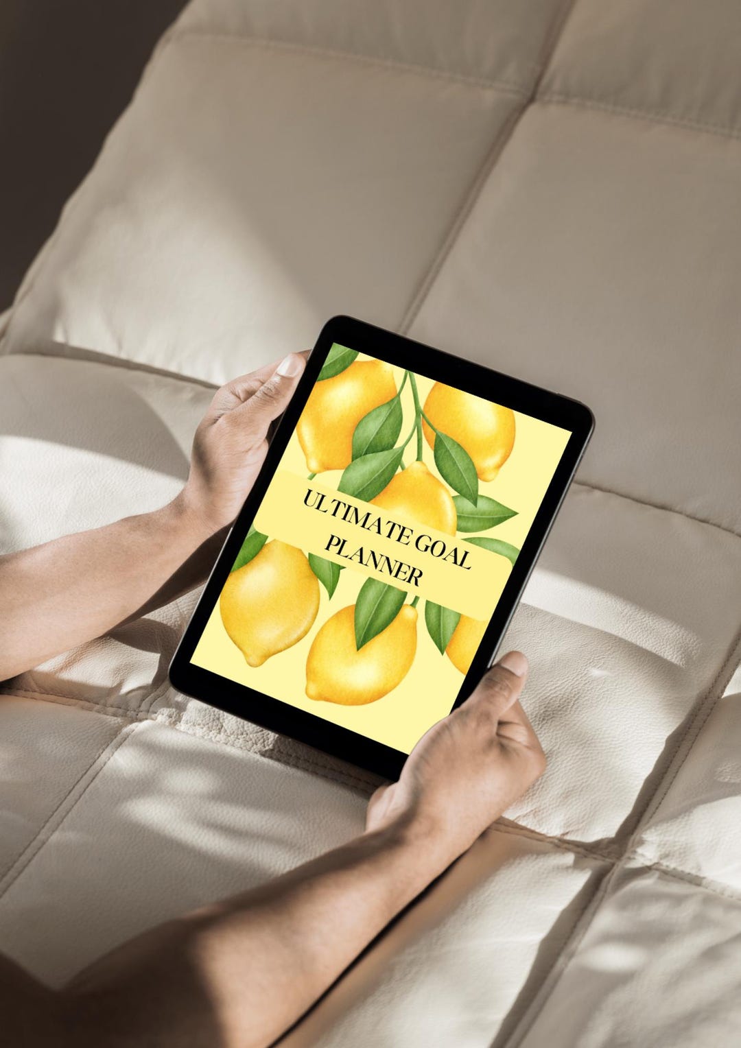 Ultimate Goal Planner Kit | Lemon Aesthetic Digital Planner | ADHD ...