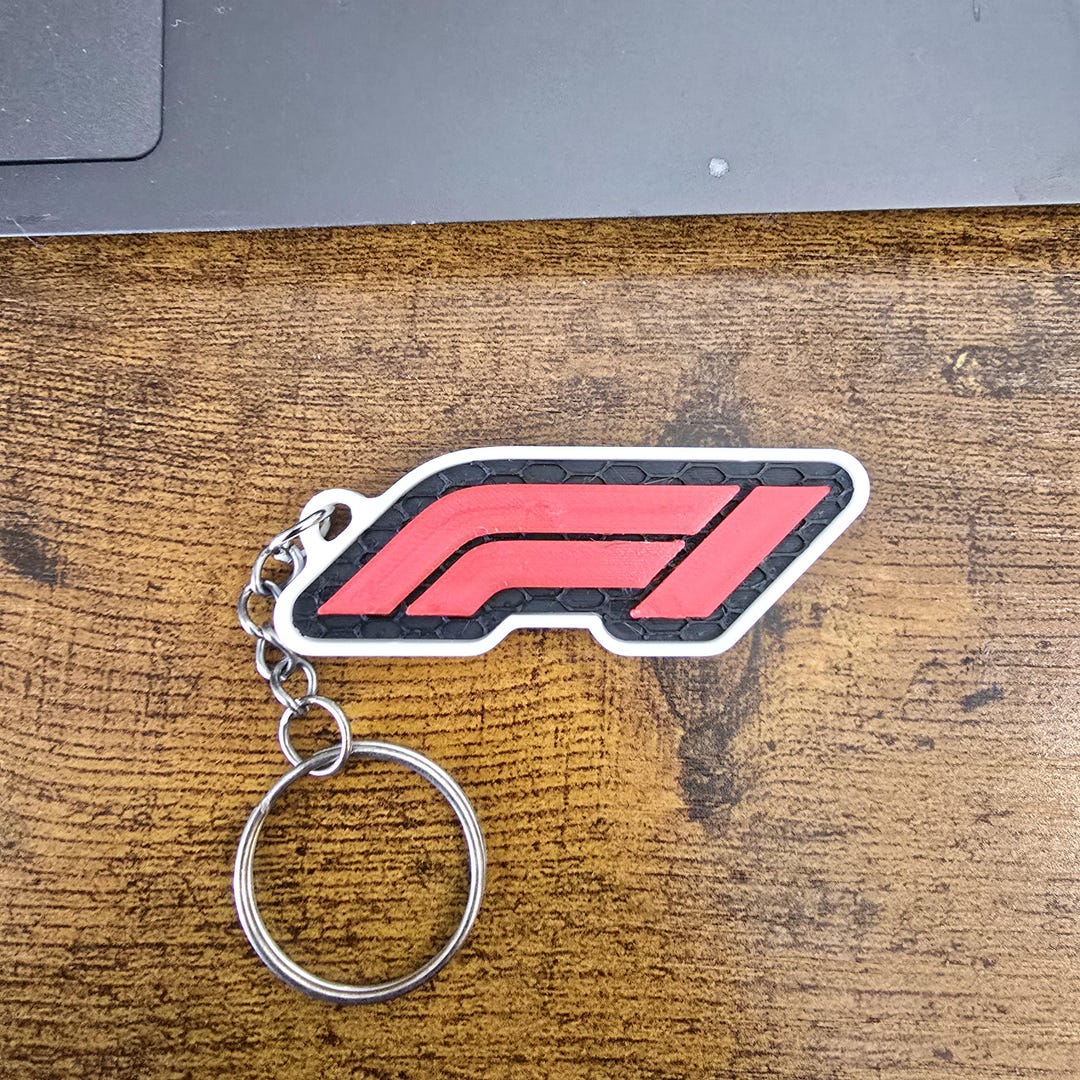 F1 Logo Key Chain - Etsy