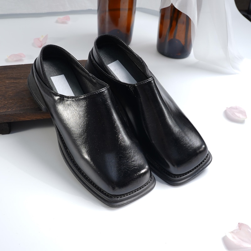 Square Toe Shoes - Etsy