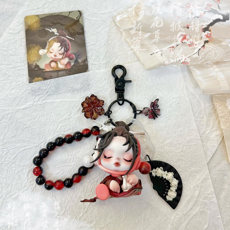 Skullpanda Keychain - Etsy