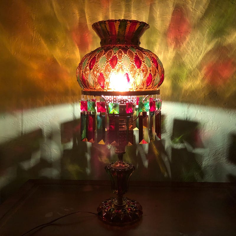 Bohemian Lamp - Etsy