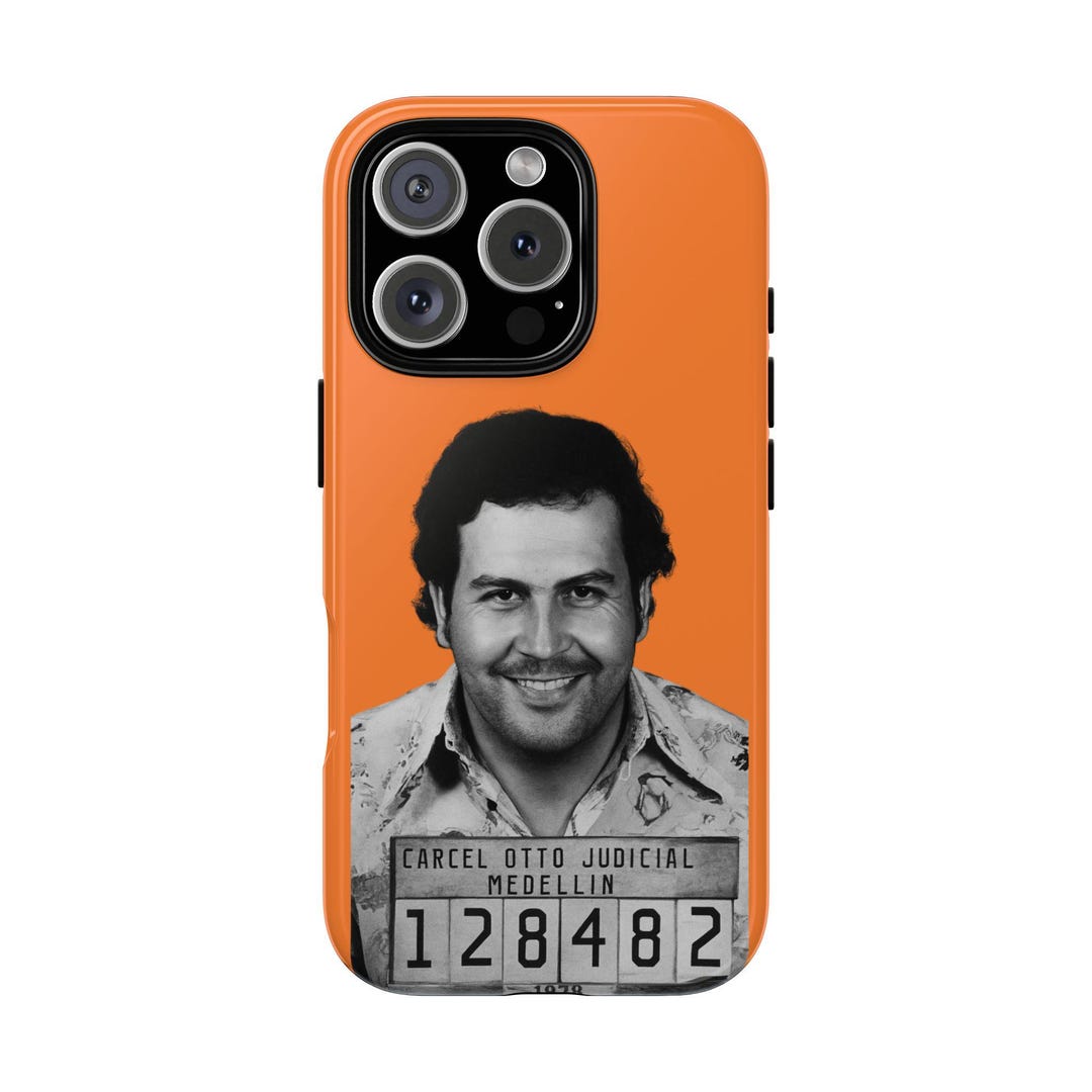 Mugshot Portrait Phone Case | Retro Crime Photo Cover | Protective Hard ...