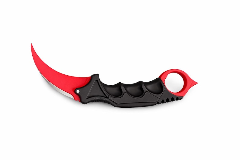 Karambit Prop STL File, Gaming Knife Replica, Cosplay Display (digital ...