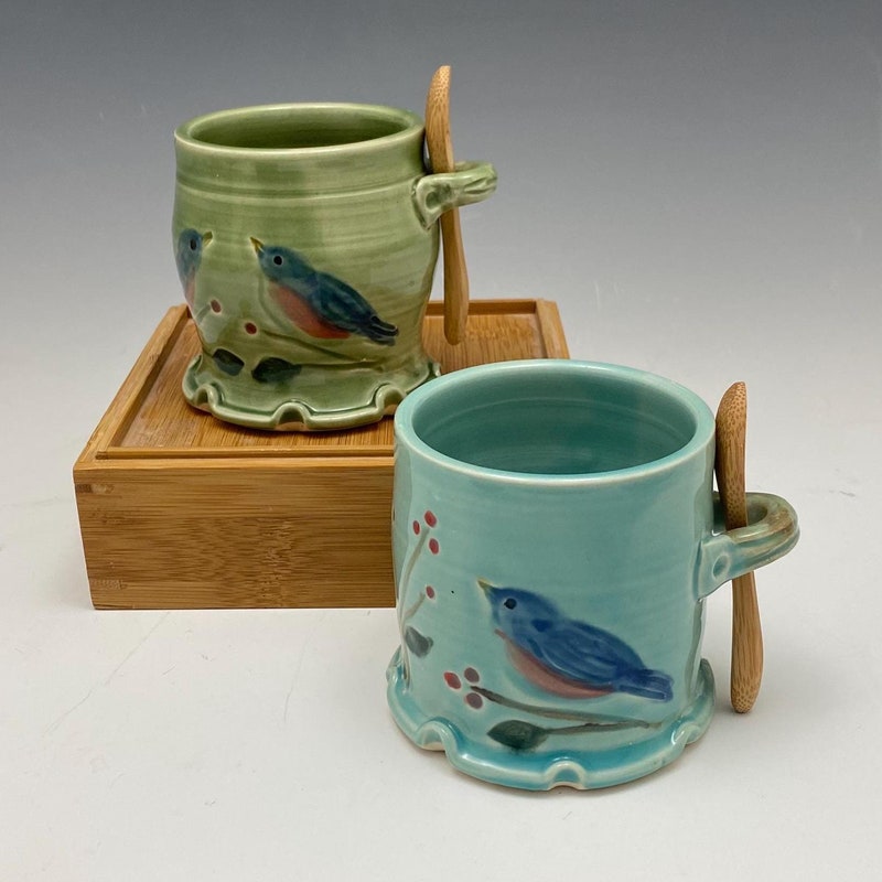 Bluebird Pottery - Etsy