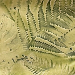 Impressed Fern Ceramic Serving Tray - Etsy