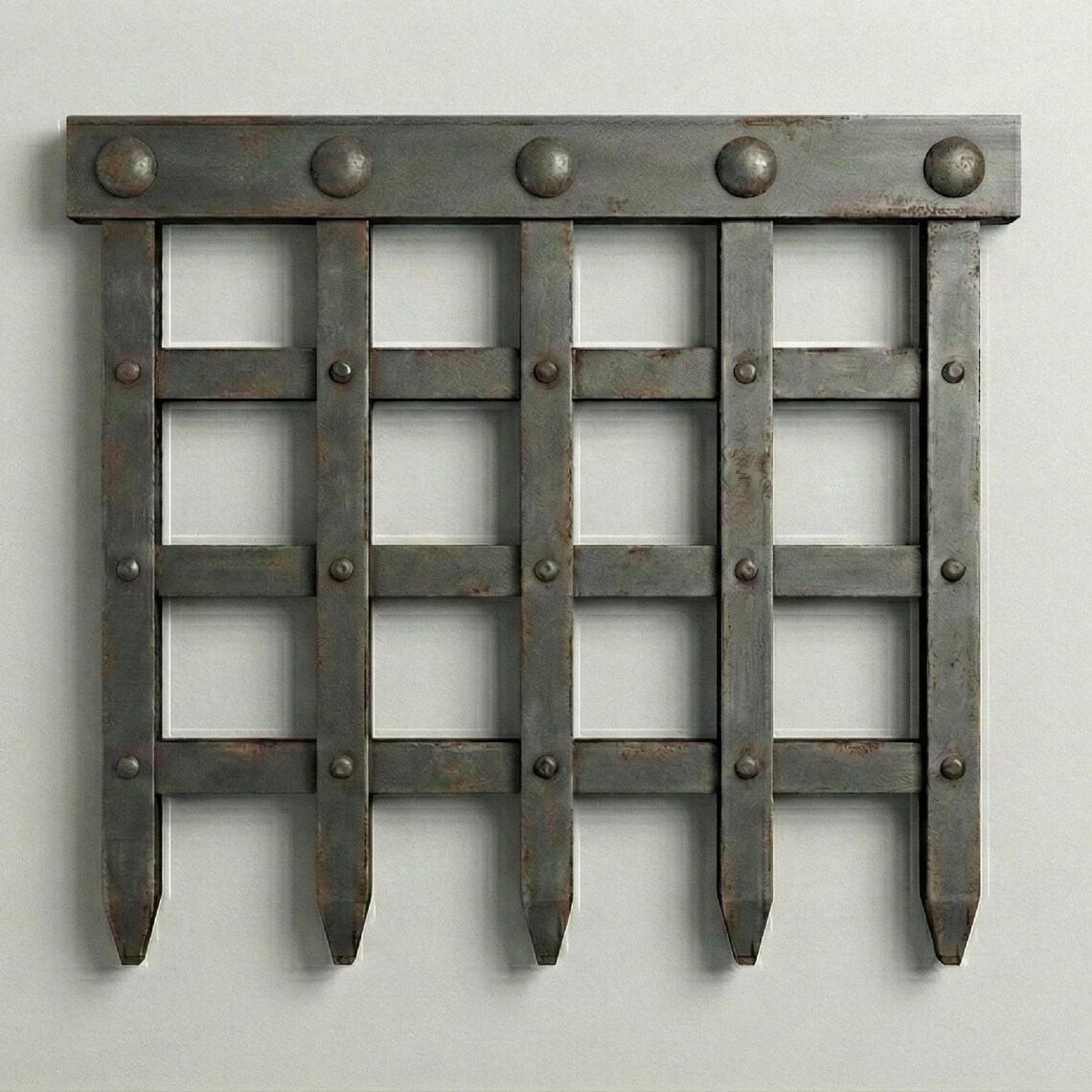 Medieval Wall Decor Panel: Faux Iron MDF Gothic Castle Gate 30"x36 - Etsy