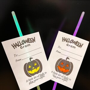 Happy Halloween Grams Boo Gift School PTA PTSA Fundraiser 8 Printable ...
