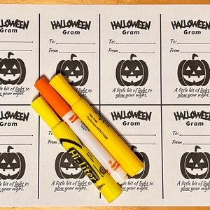 Happy Halloween Grams Boo Gift School PTA PTSA Fundraiser 8 Printable ...