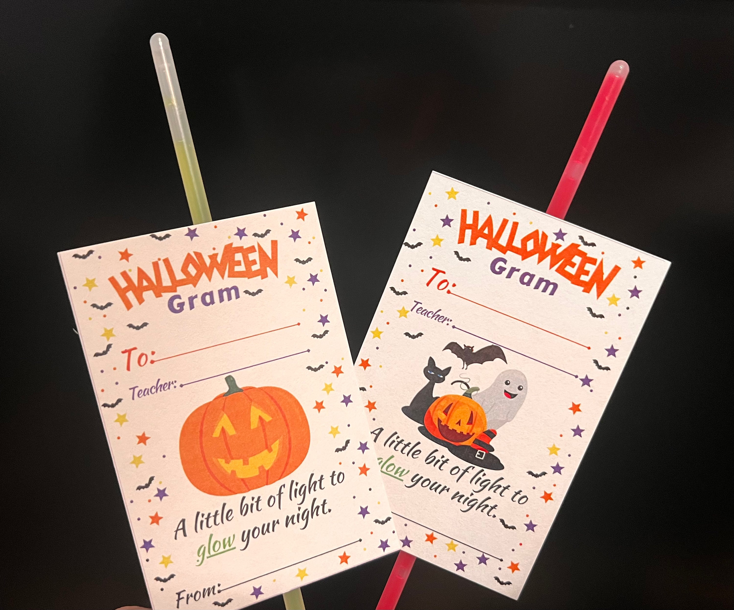Happy Halloween Grams Boo Gift School PTA PTSA Fundraiser 8 Printable ...