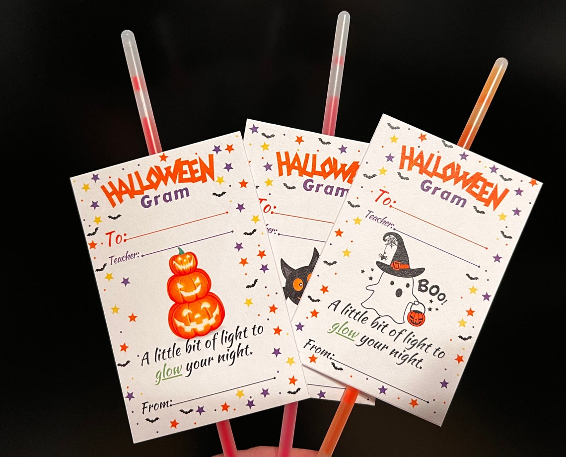Happy Halloween Grams Boo Gift School PTA PTSA Fundraiser 8 Printable ...