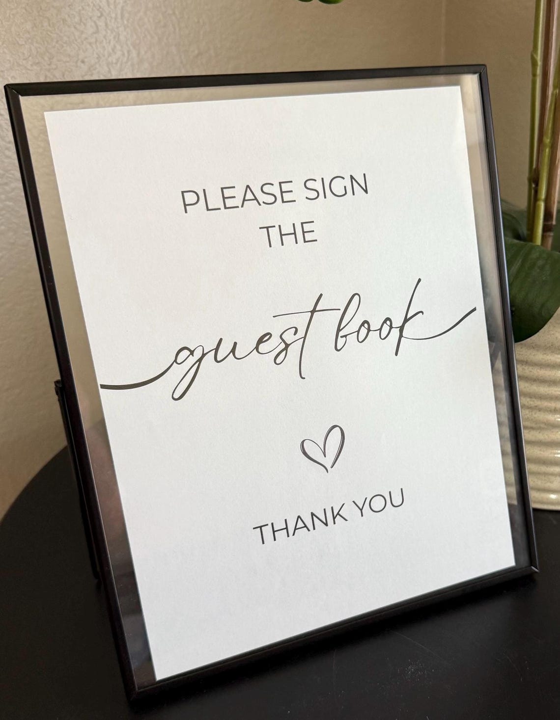 Please Sign the Guest Book Printable Sign, Thank You, Perfect for All ...