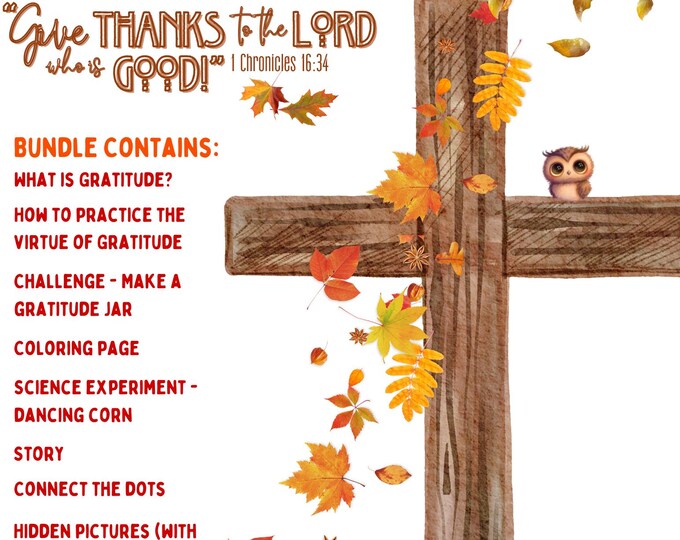 A Catholic Thanksgiving Bundle - Digital Download - Etsy