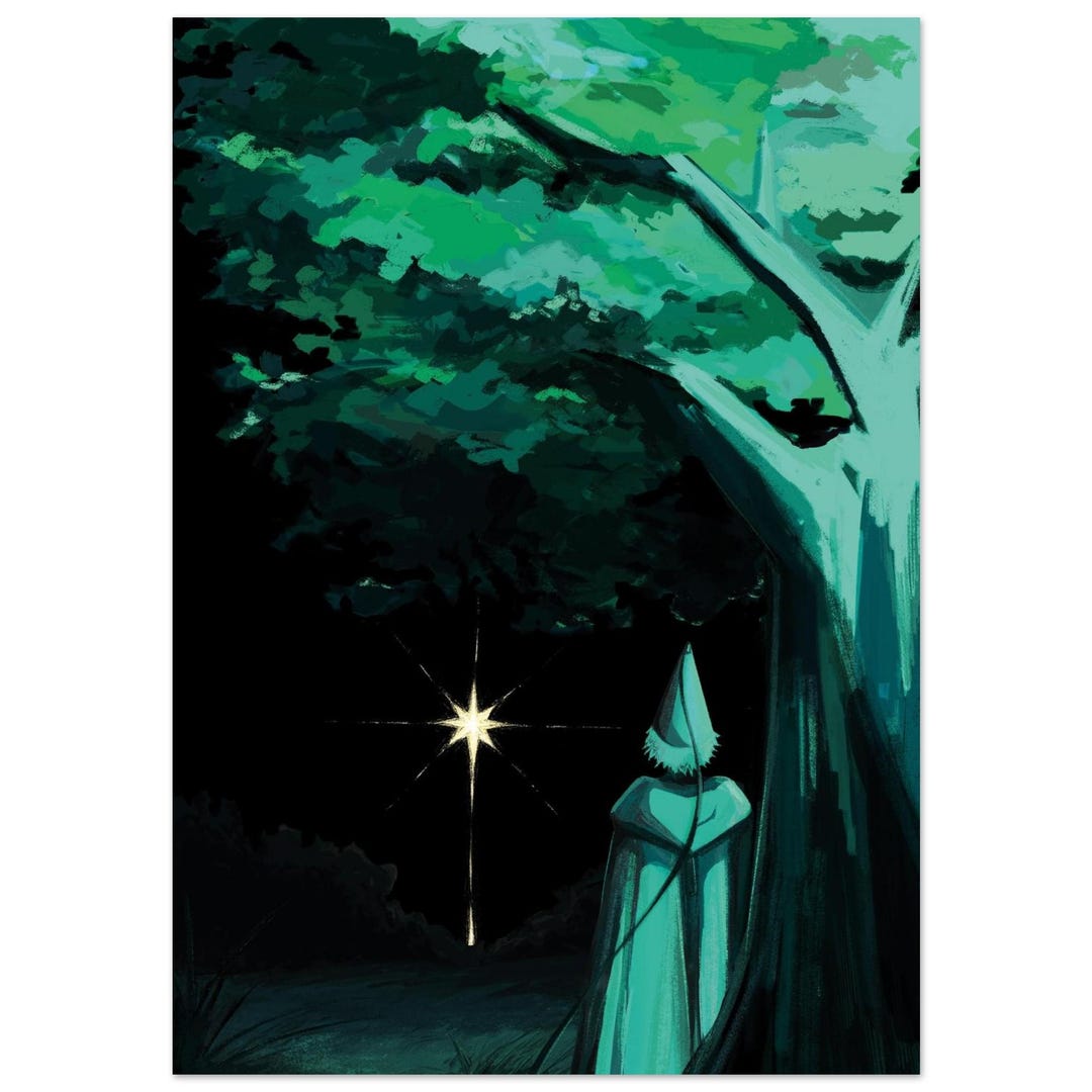 Qifrey Witch Hat Atelier Fanart Poster - Etsy.de