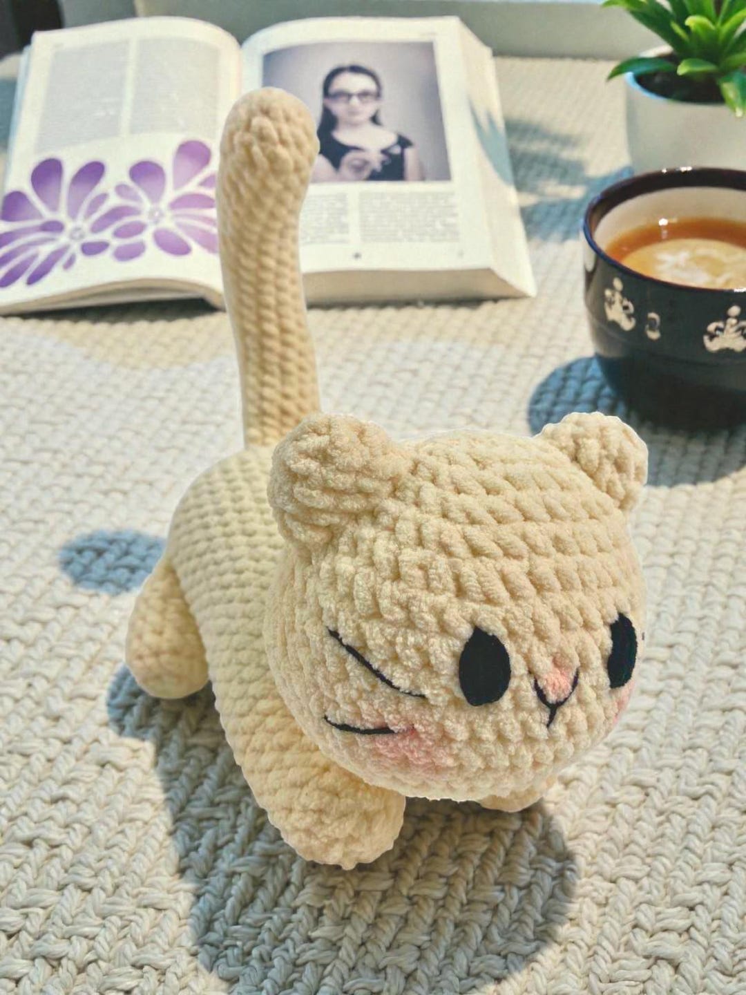Crochet Cat Plush Pattern – Amigurumi Toy PDF Tutorial - Etsy