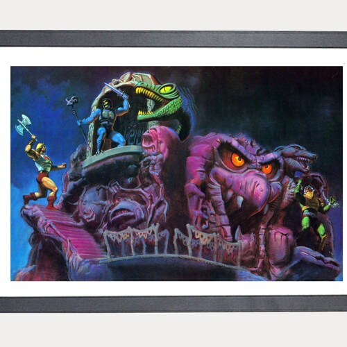 MOTU Evil-lyn Reproduction Poster Print - Etsy