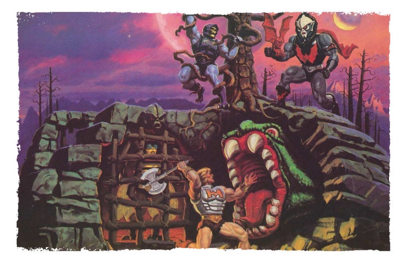 MOTU Hordak Fright Zone Reproduction Poster Print - Etsy