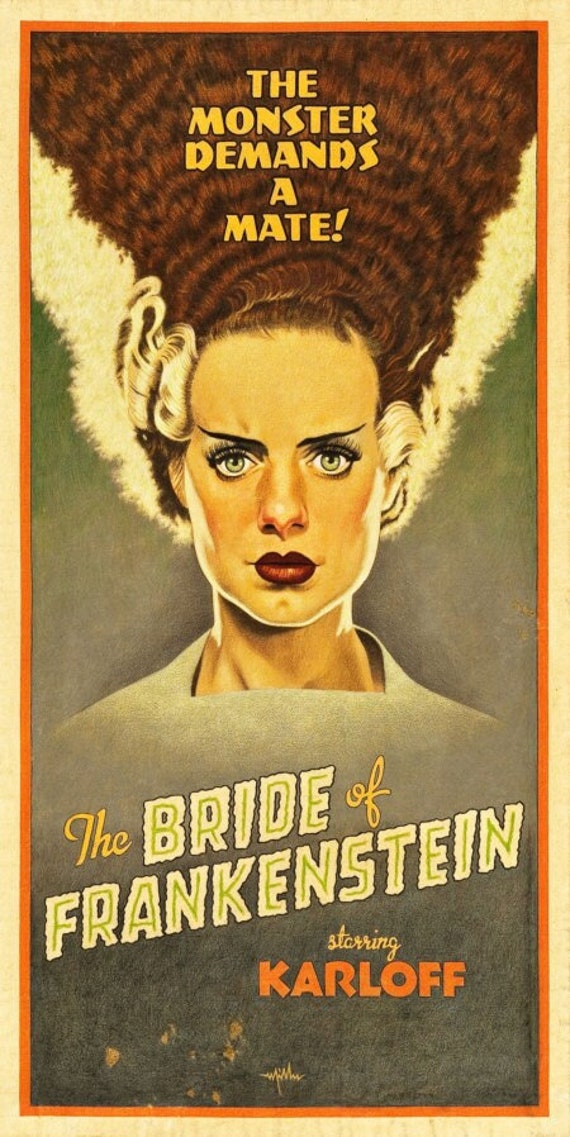 Bride Of Frankenstein Movie Poster