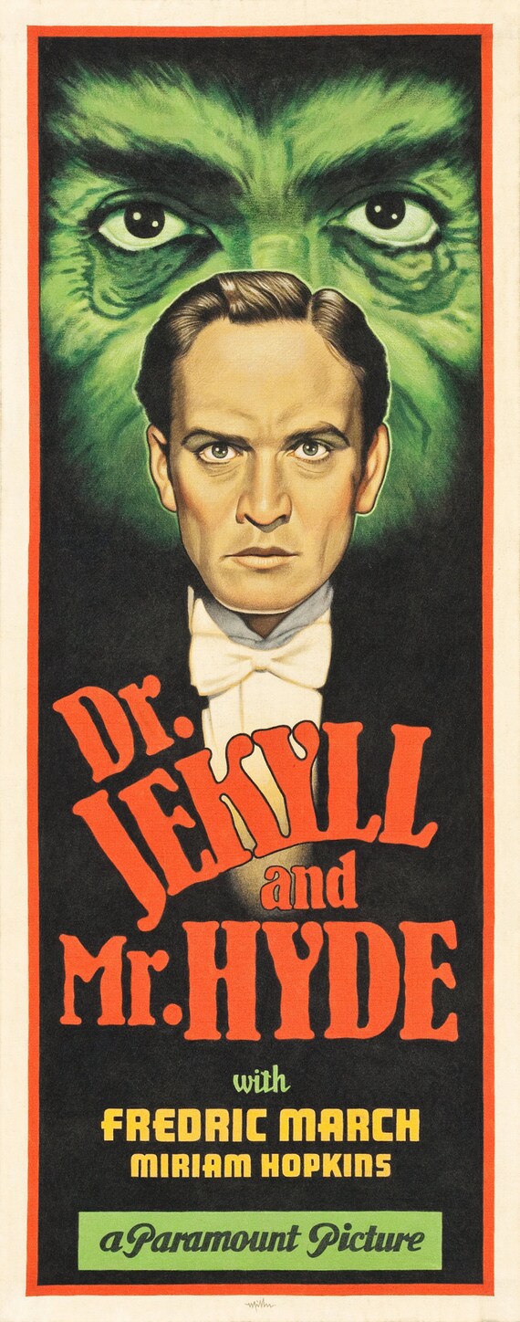 Dr. Jekyll And Mr. Hyde Poster スーパーセール