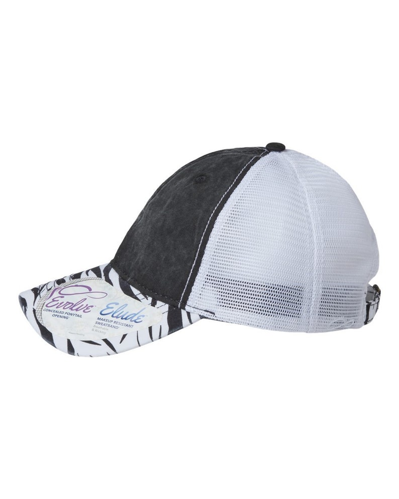Infinity Her Hats - Blank - Black/zebra/ White - Makeup Resistant ...
