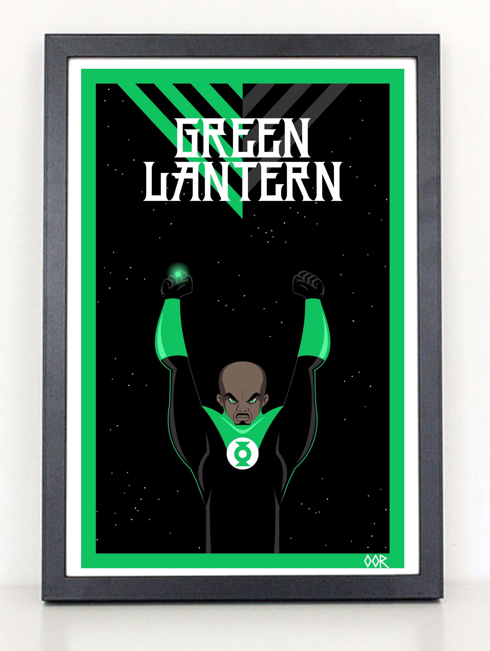 Green Lantern Poster Minimalist